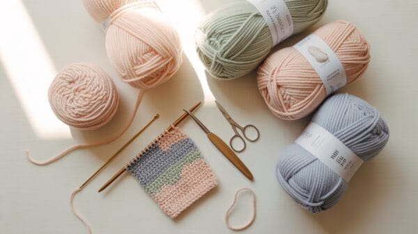 Beginner Yarn Crafts: 7 Easy Crochet & Knitting Projects