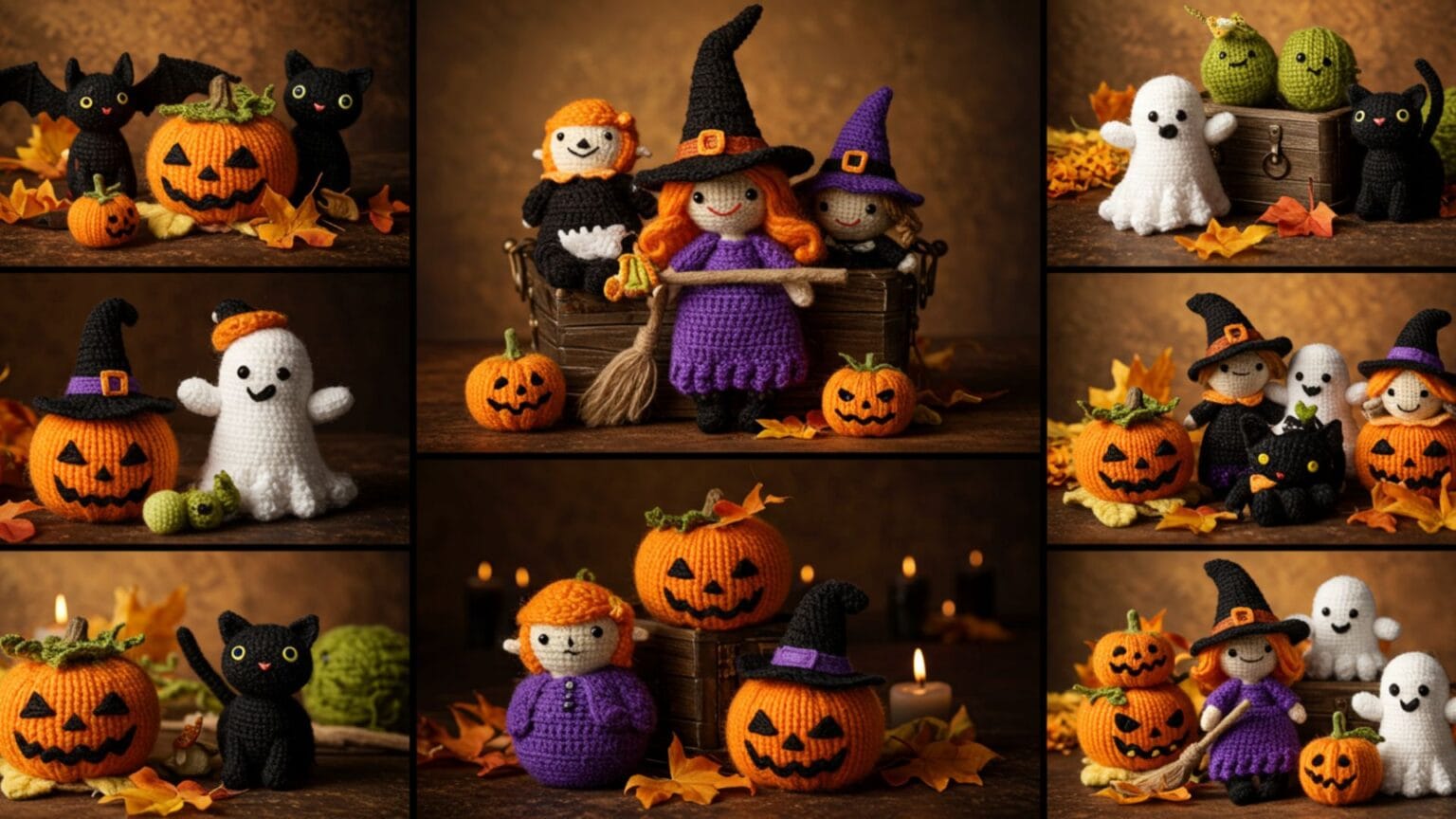 Easy Halloween Crochet Patterns: 14 Beginner Projects